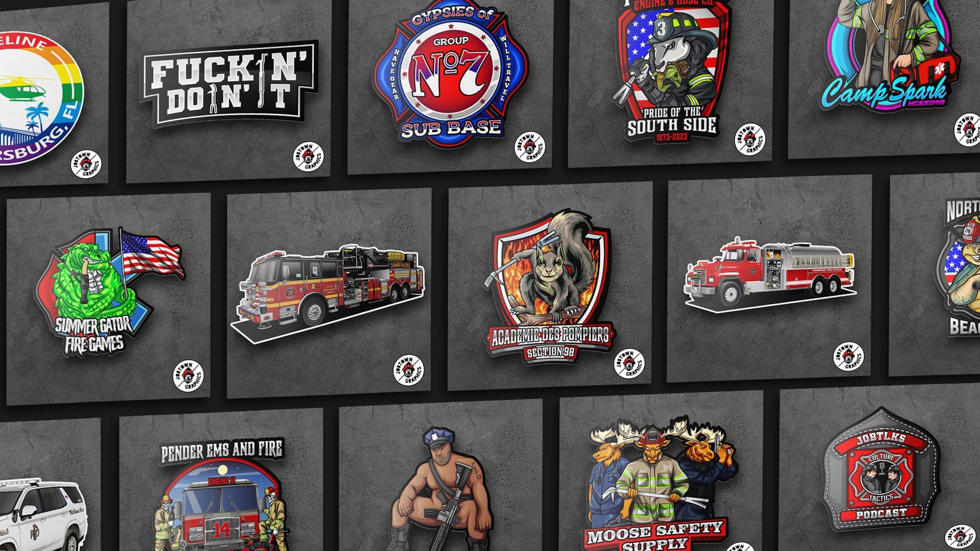 Patches | Jobtown Graphics